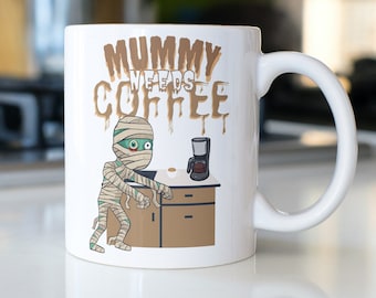 Mummy Coffee Mug - Etsy