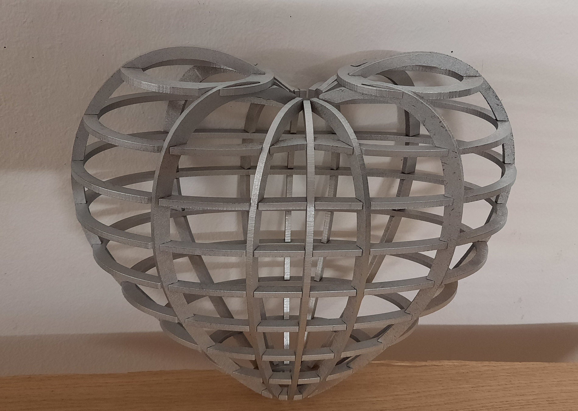 3d Heart Plug-in Model, Digital Download, DXF, Lightburn, - Etsy