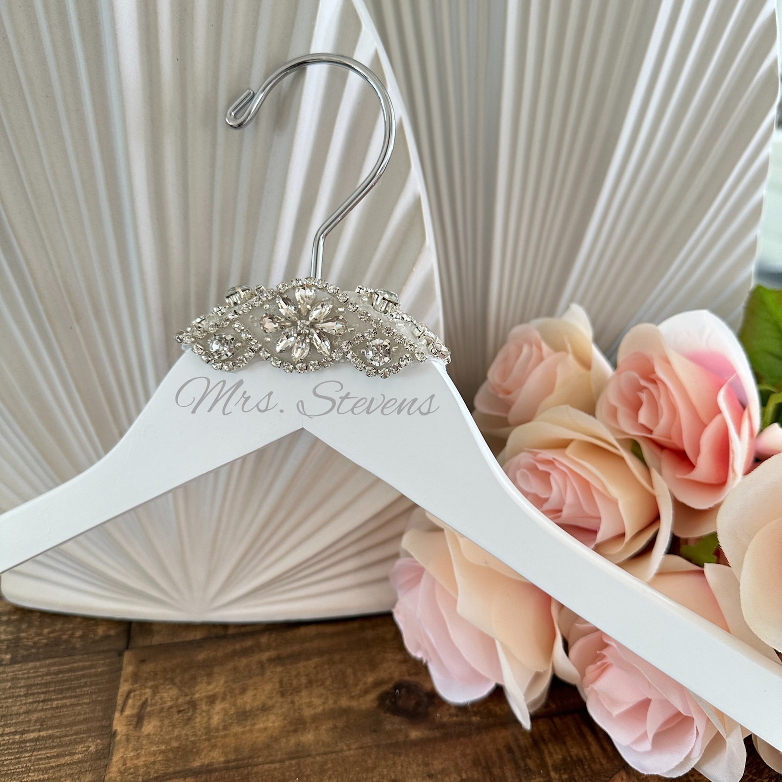 Wedding Hanger for the Bride, Personalized Wedding Hanger, Wedding ...