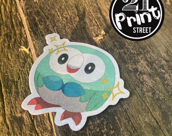 Made to Order Custom Shiny Rowlet Pokemon Plush - Etsy