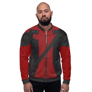 Deadpool Bomber Jacket - Etsy