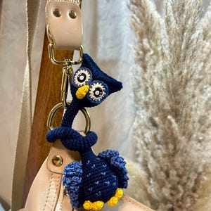 Custom Long-neck Animal Keychain Giraffe, Flamingo, Capybara, Fox ...