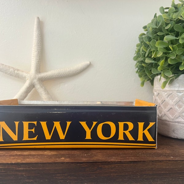 New York License Plate Box - Etsy