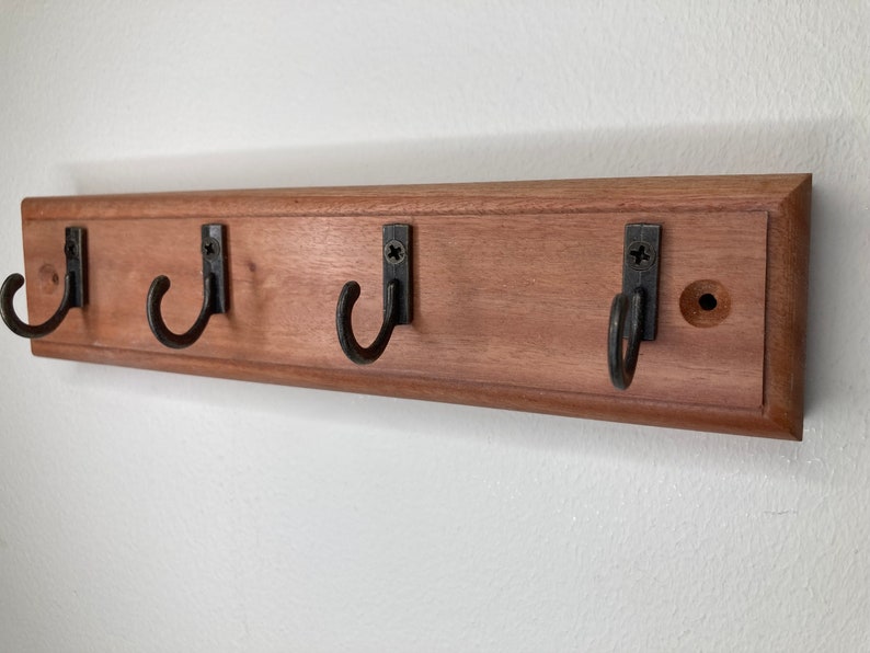Key Hook / Rack Hanger Simple / Rustic - Etsy UK