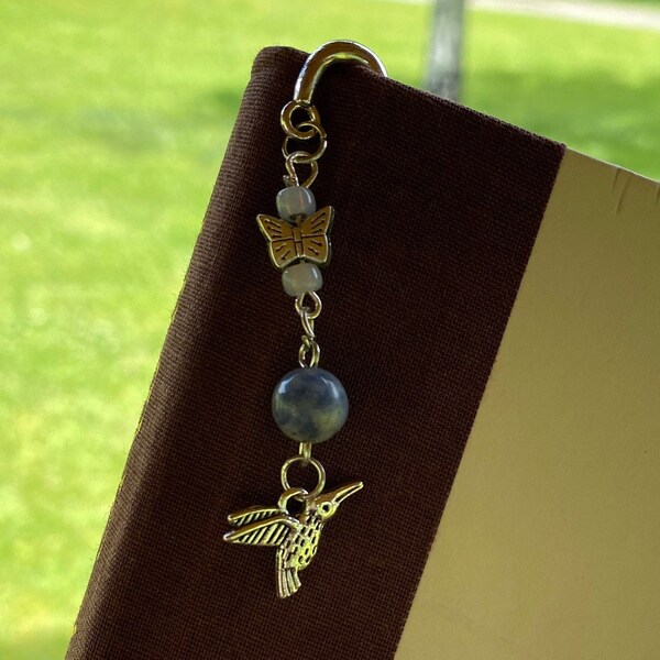 Hummingbird Bookmark - Etsy