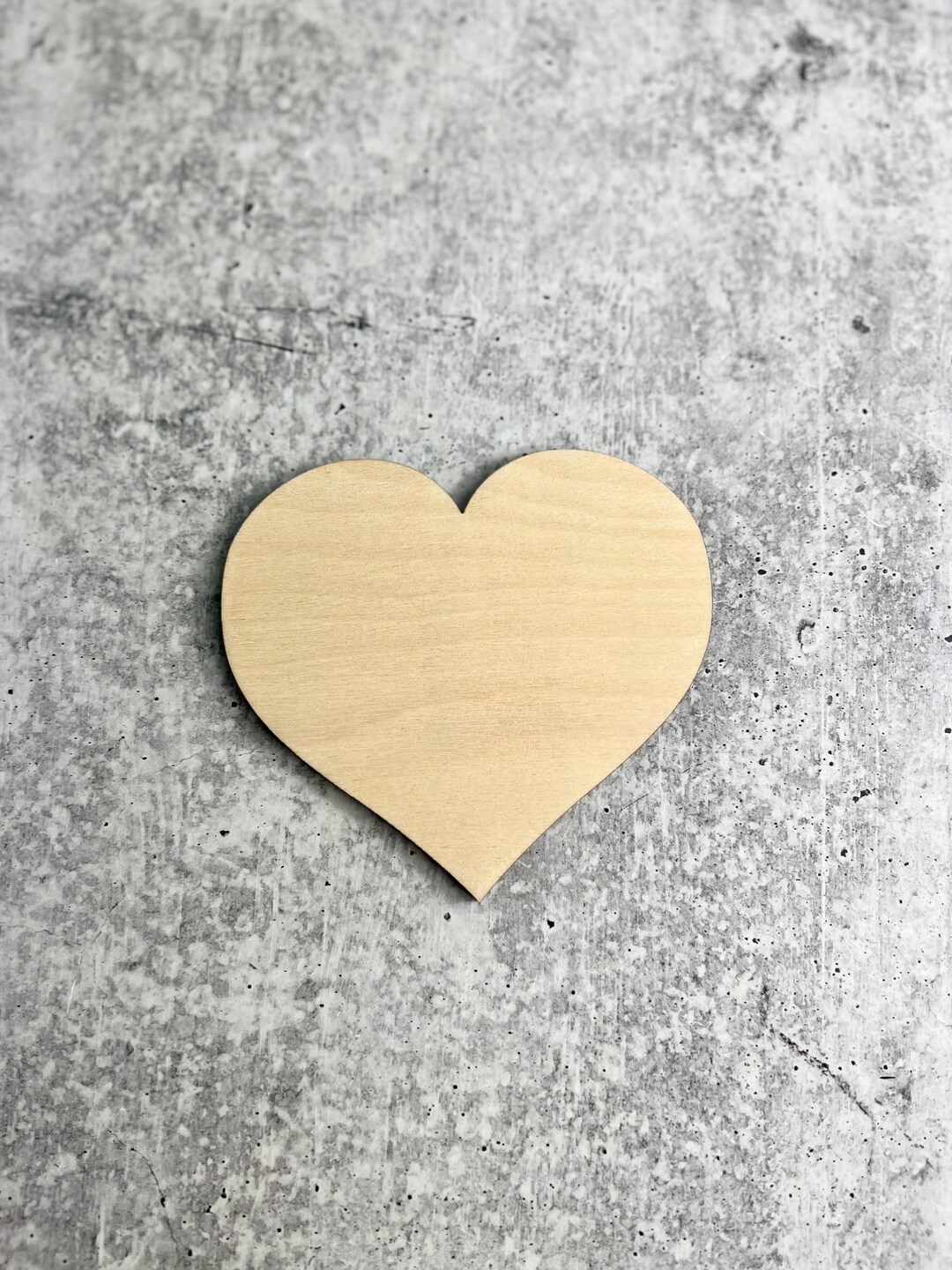Unfinished Wood Heart Shape - up to 12" - Craft - Etsy