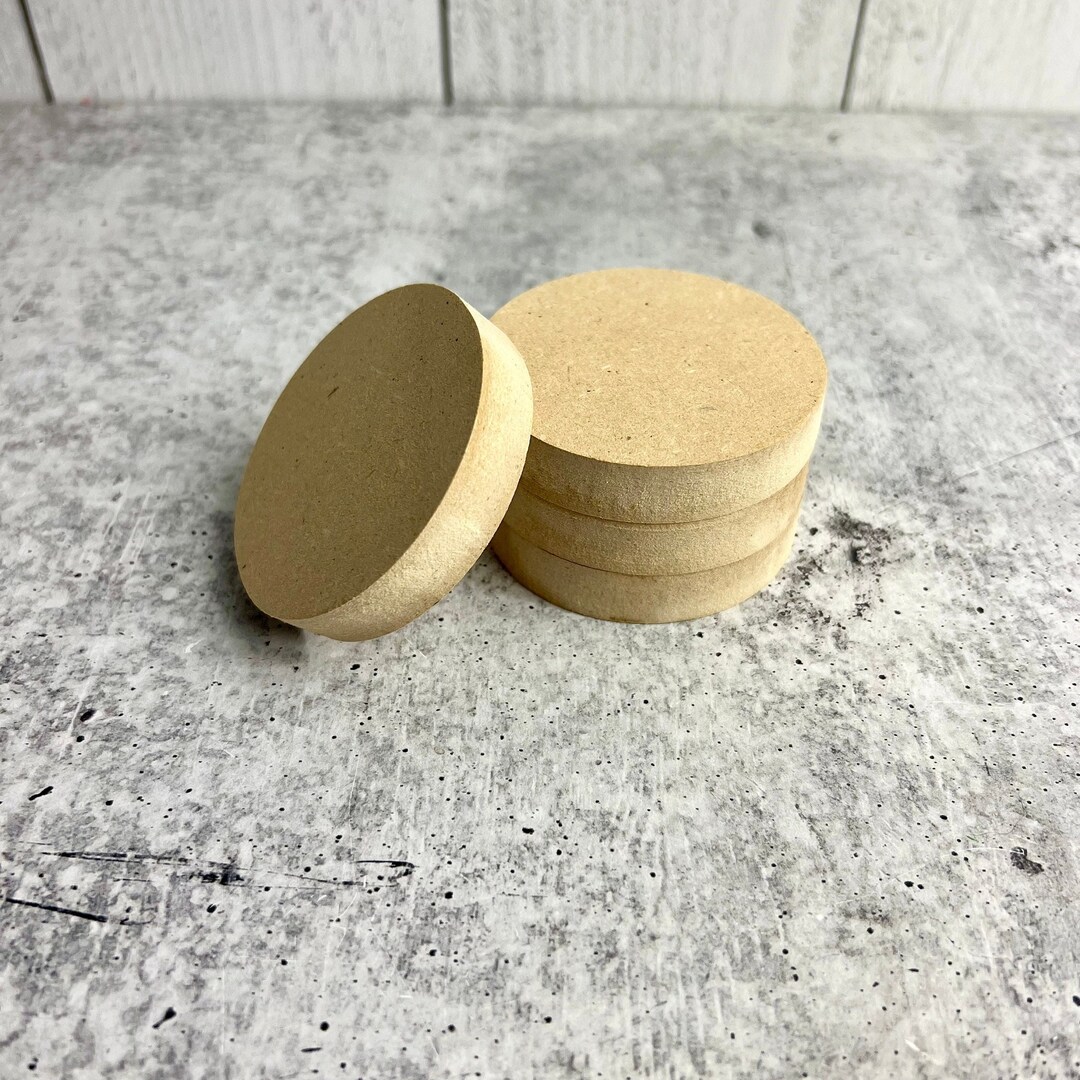 Bulk MDF Circles - 2.5" - 1/2 Inch Thick - Unfinished MDF Circle | Mdf ...