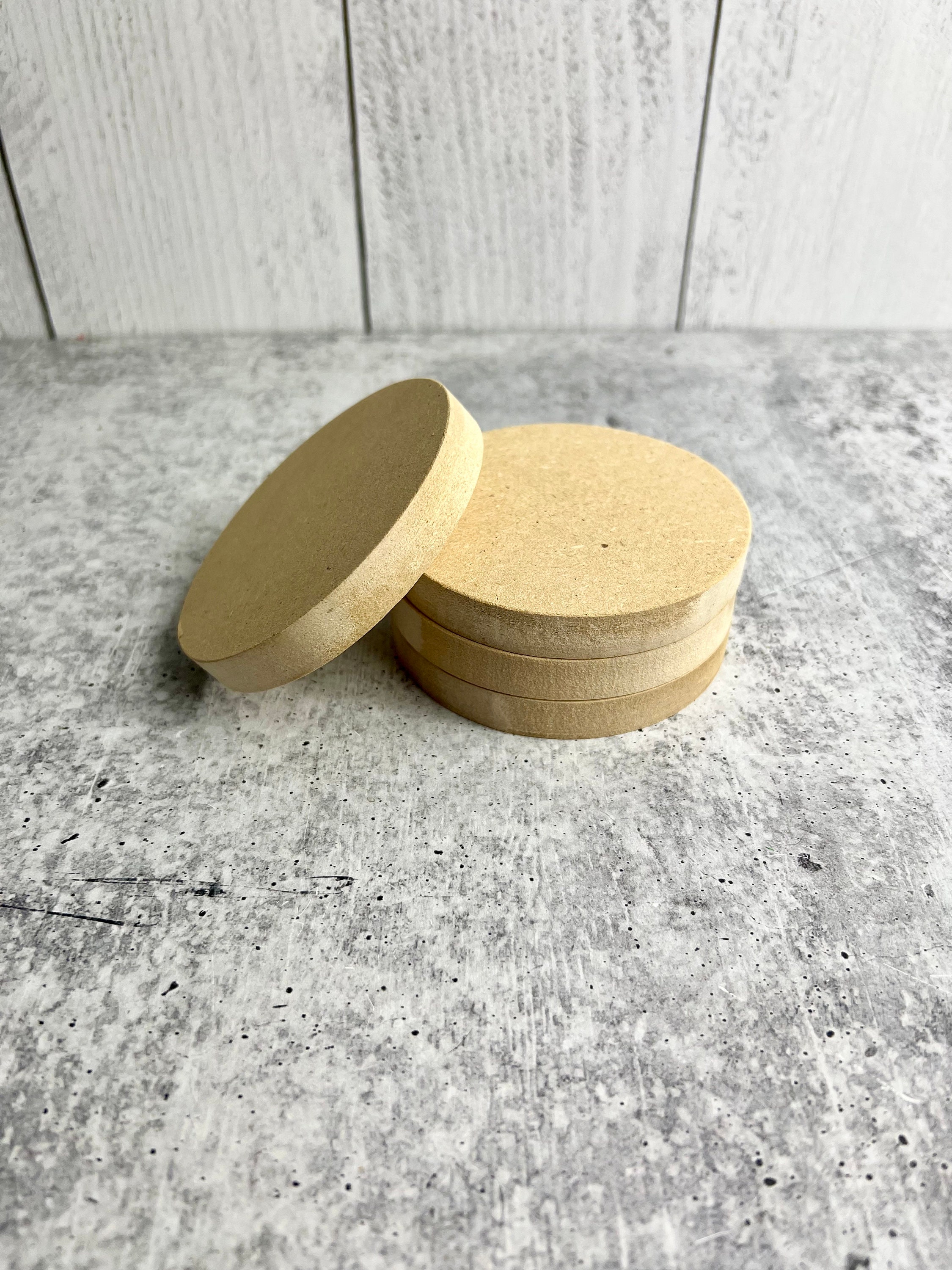 25 MDF Circles - 3" - 1/2 Inch Thick - Unfinished MDF Circle | Mdf ...