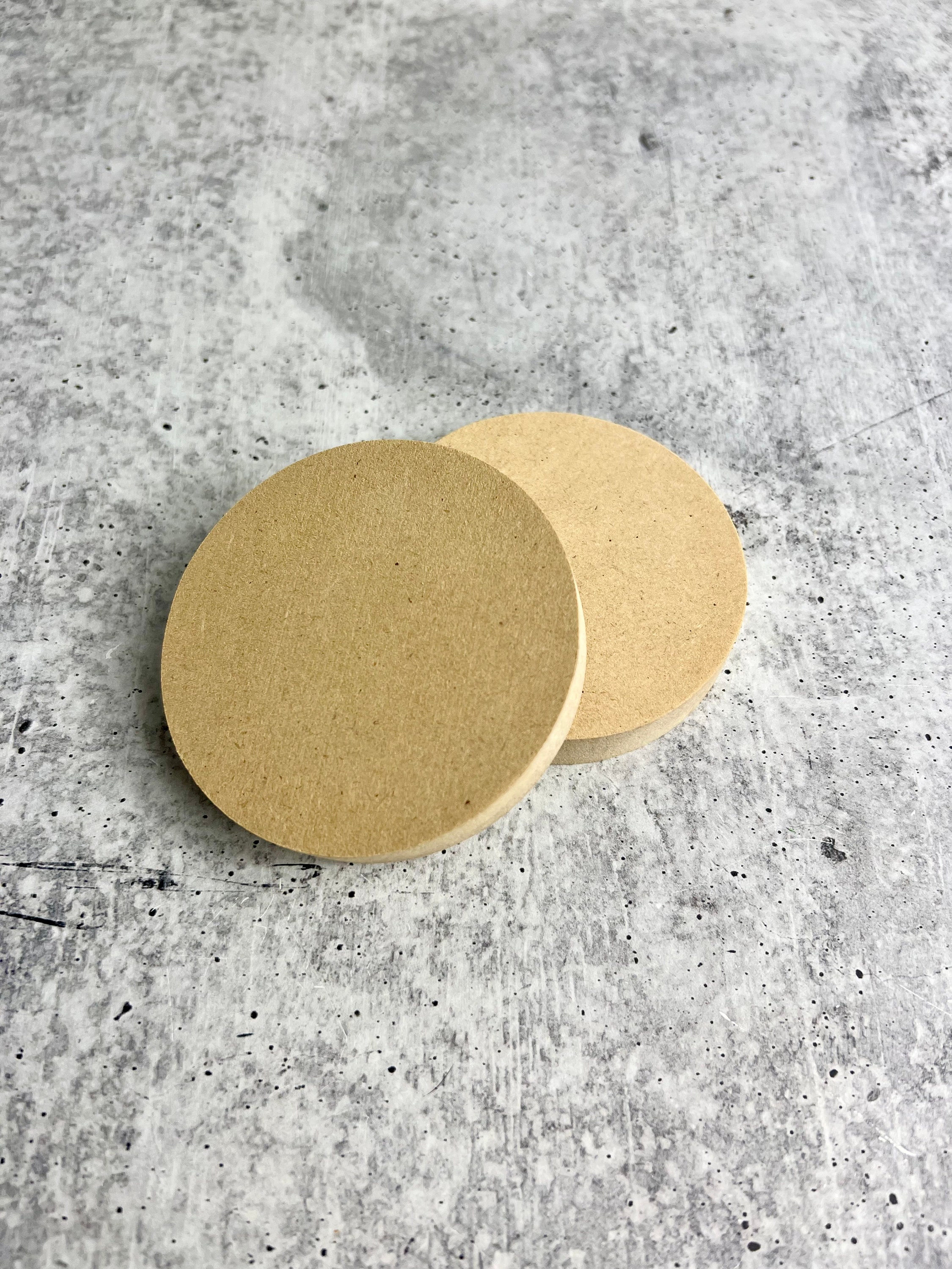 10 MDF Circles - 3.5" - 1/2 Inch Thick - Unfinished Mdf Circle | Wood ...