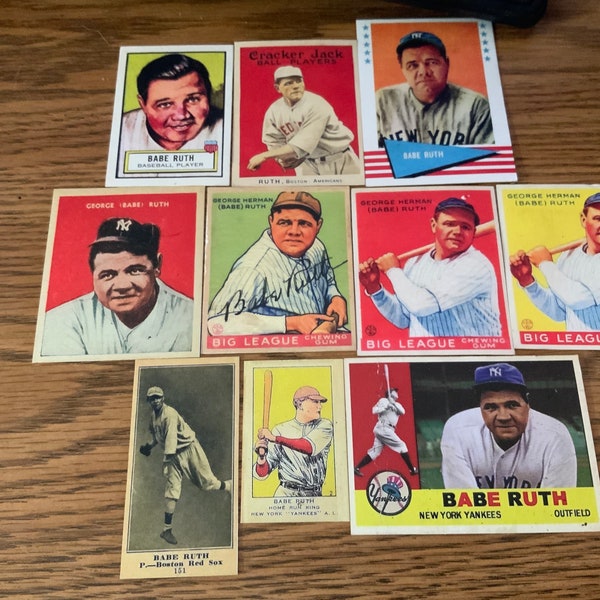 Babe Ruth - Etsy