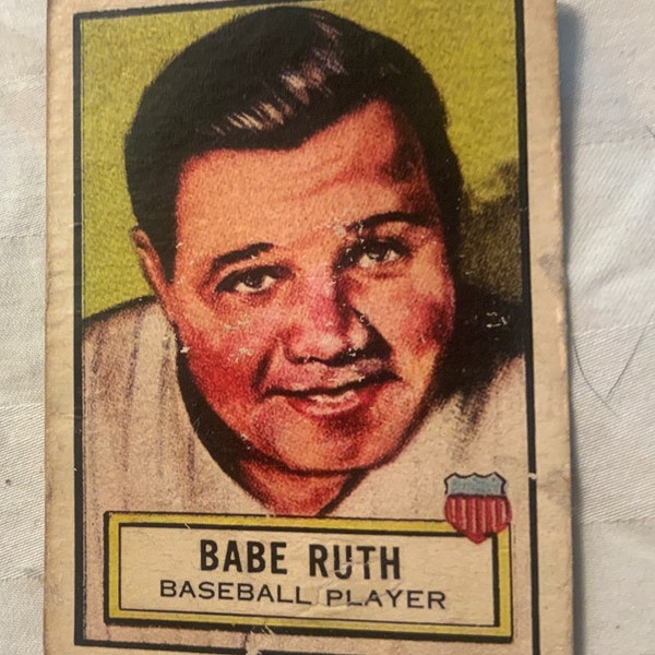 Babe Ruth - Etsy