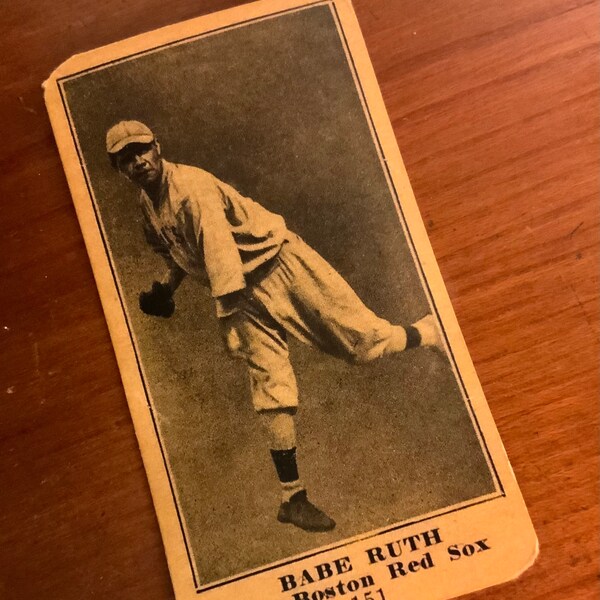 Babe Ruth - Etsy