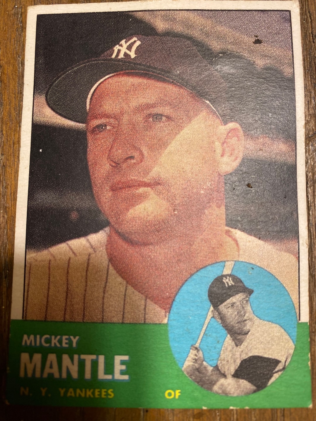 1963 Mickey Mantle Mantle All Star 200 Baseball Card. Great - Etsy