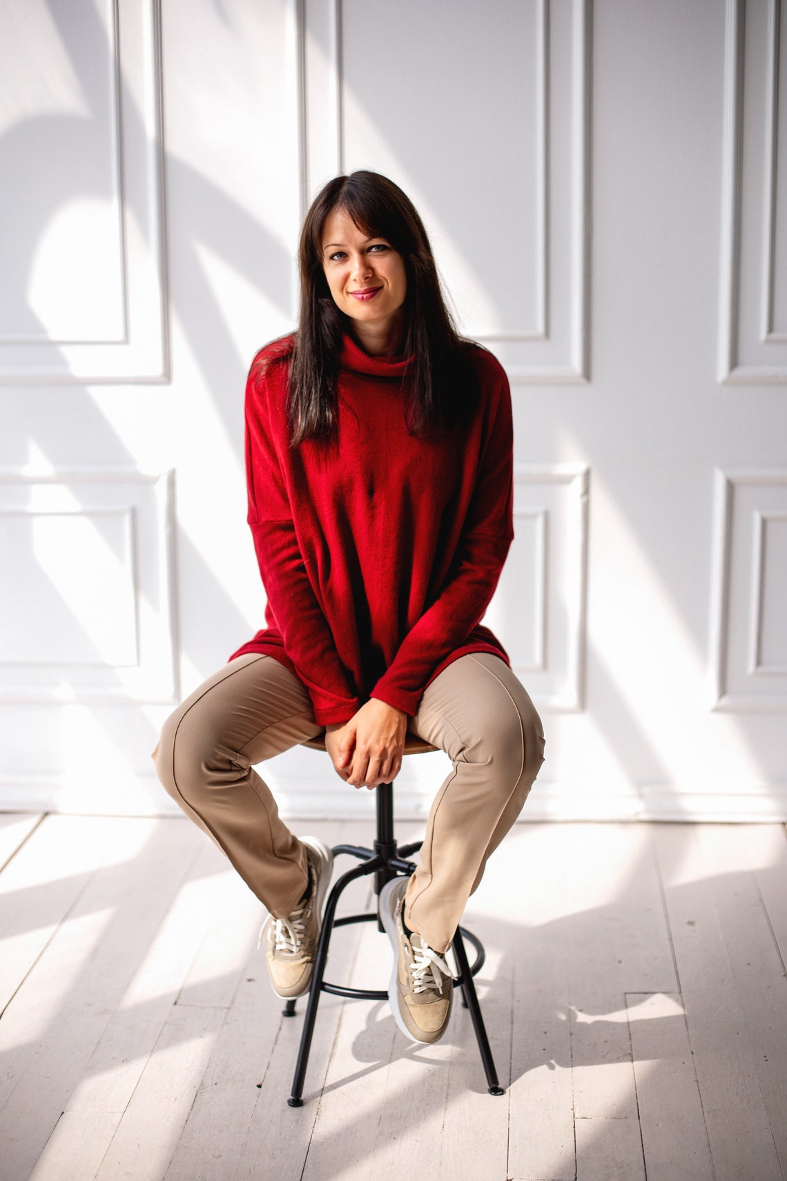 Oversized Sweater PDF Sewing Pattern With Video Tutorial - Etsy