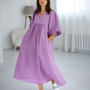 New! Voluminous Dress Yokes and Wide Sleeves PDF Sewing Pattern With ...