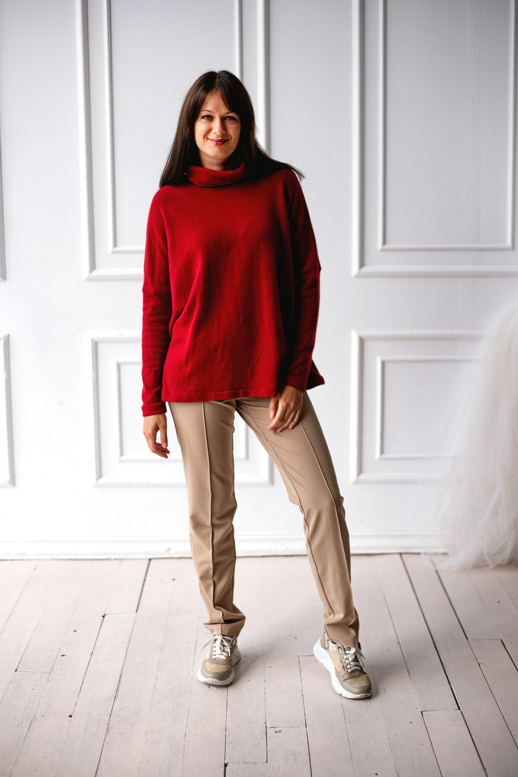 Oversized Sweater PDF Sewing Pattern With Video Tutorial - Etsy