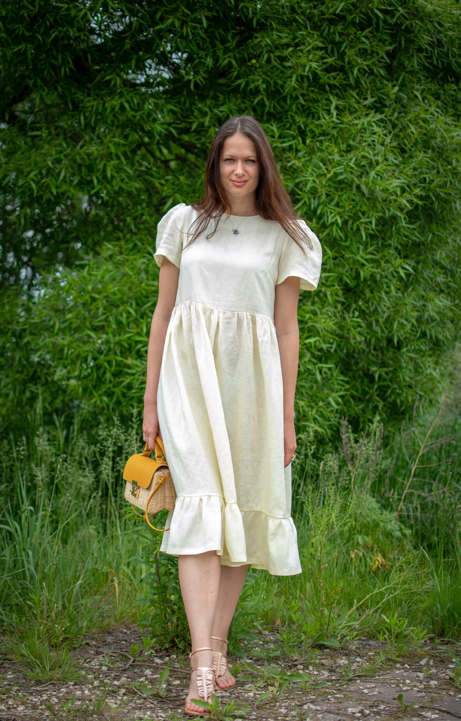 Frill Dress PDF Sewing Pattern With Video Tutorial - Etsy