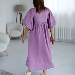 New! Voluminous Dress Yokes and Wide Sleeves PDF Sewing Pattern With ...