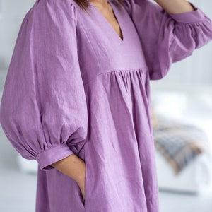 New! Voluminous Dress Yokes and Wide Sleeves PDF Sewing Pattern With ...