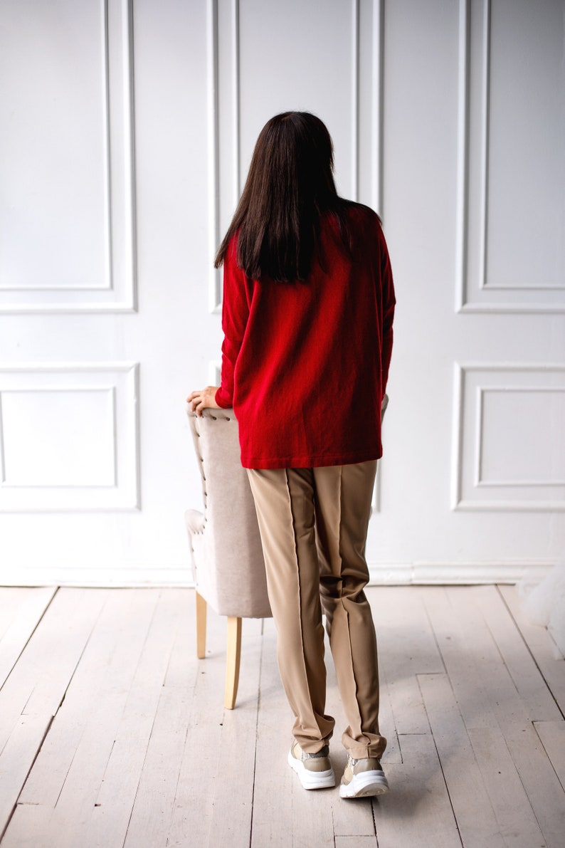 Oversized Sweater PDF Sewing Pattern With Video Tutorial - Etsy