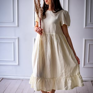 Frill Dress PDF Sewing Pattern With Video Tutorial - Etsy