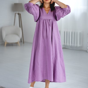New! Voluminous Dress Yokes and Wide Sleeves PDF Sewing Pattern With ...