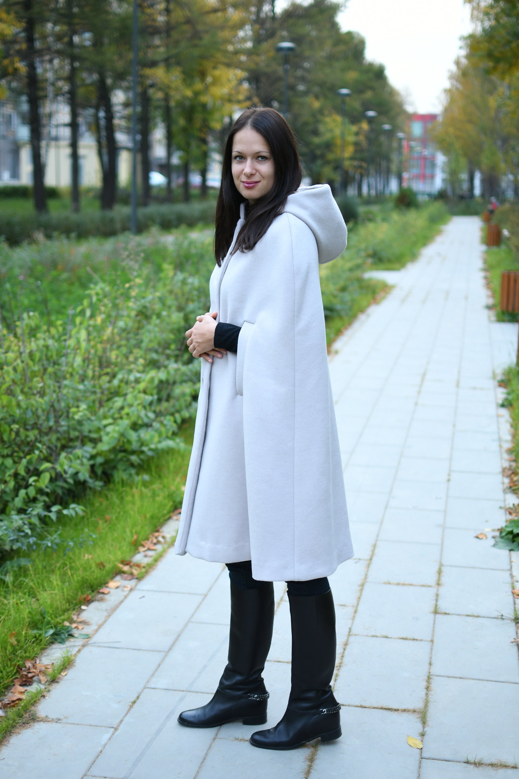 Hooded Cape PDF Sewing Pattern - Etsy