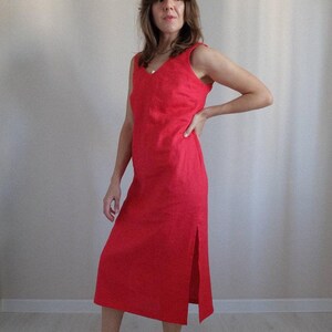 New! Simple Dress With Slits PDF Sewing Pattern With Video Tutorial - Etsy