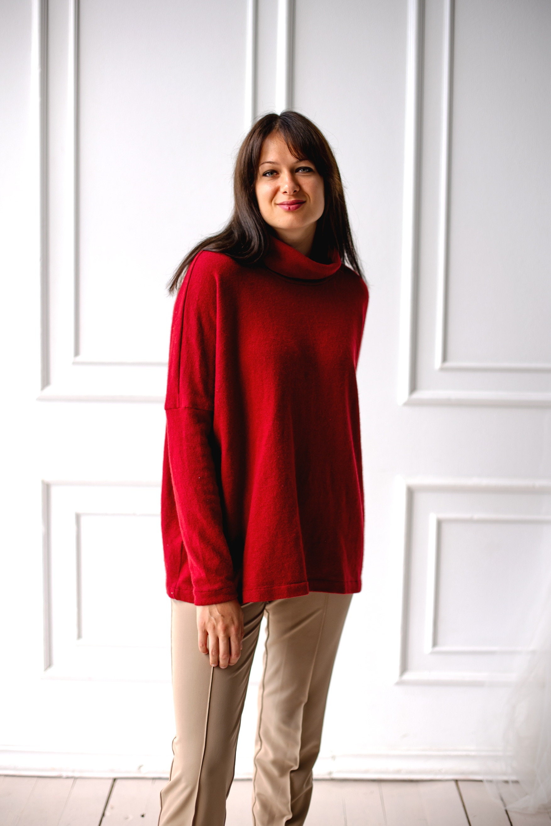 Oversized Sweater PDF Sewing Pattern With Video Tutorial - Etsy