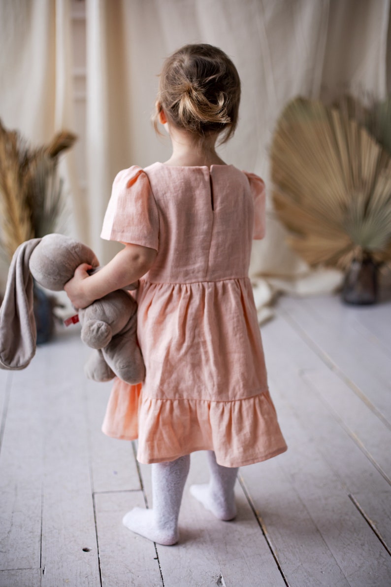 Girls Frill Dress PDF Sewing Pattern With Video Tutorial - Etsy