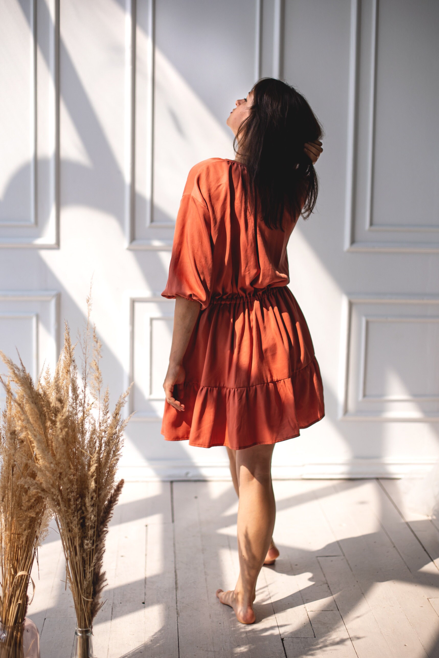 Dress With Ruffles PDF Sewing Pattern - Etsy