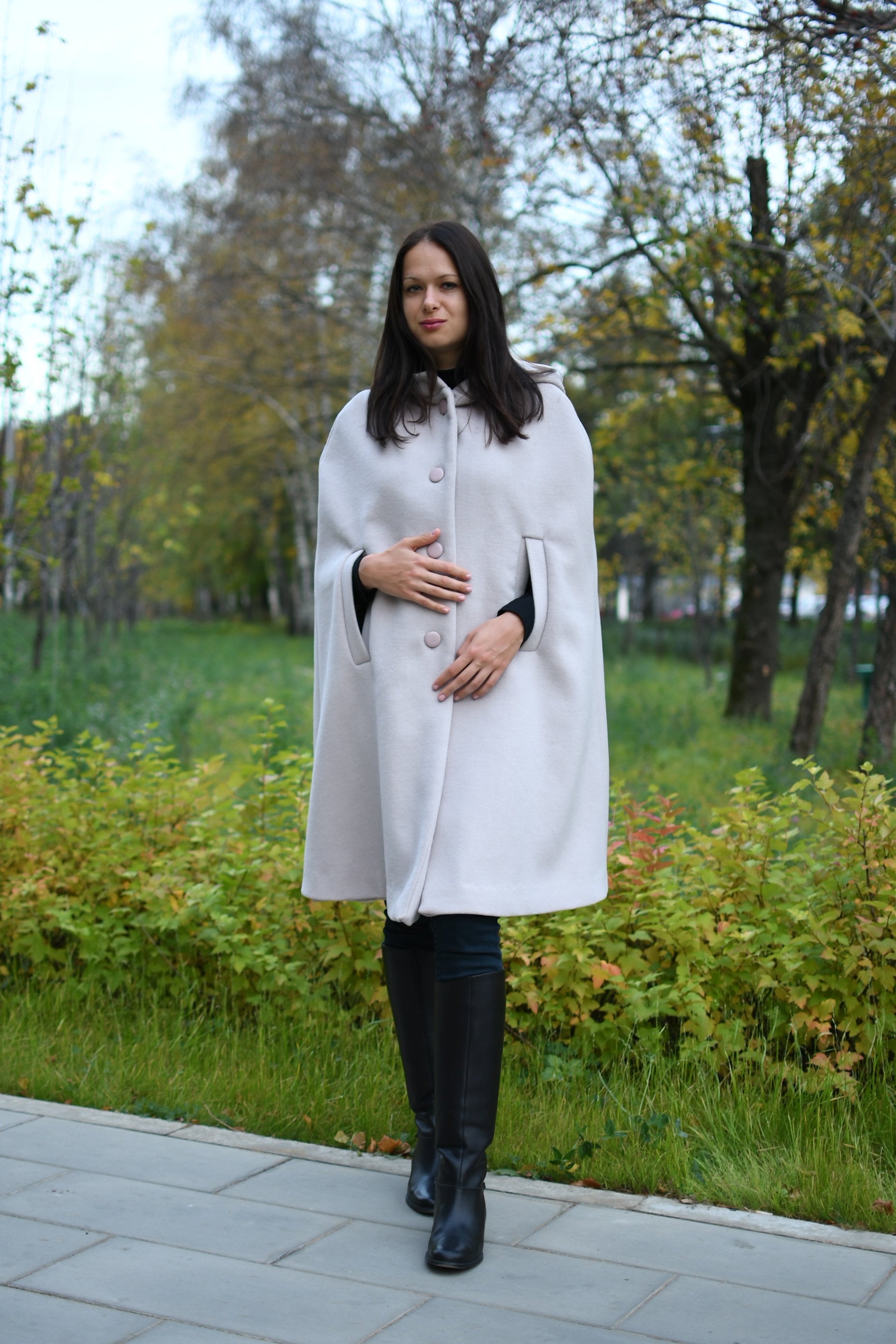 Hooded Cape PDF Sewing Pattern - Etsy