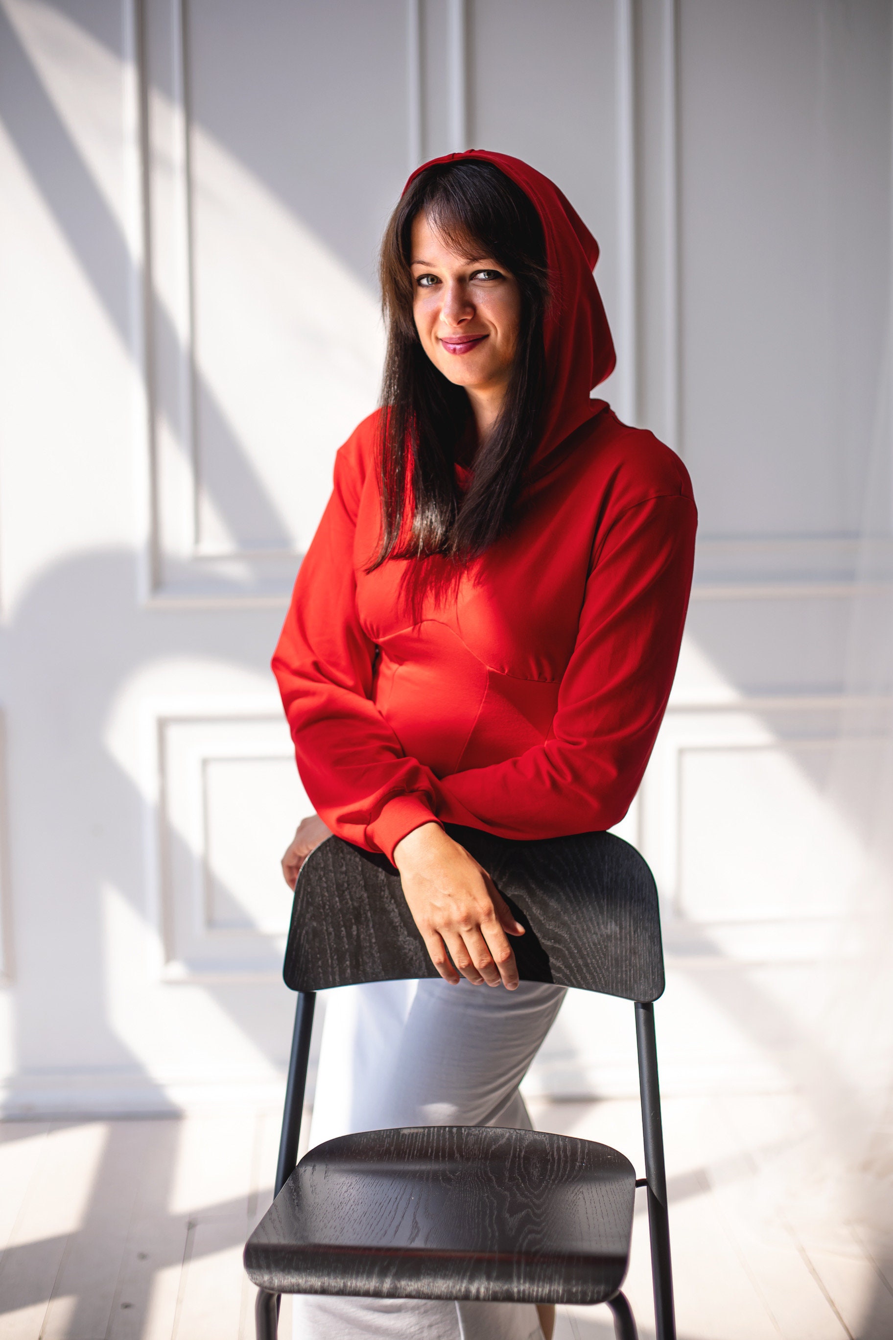 Cropped Hoodie PDF Sewing Pattern With Video Tutorial - Etsy