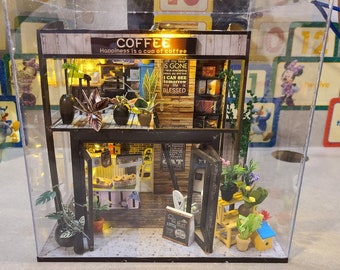 Coffee Shop Miniature - Etsy