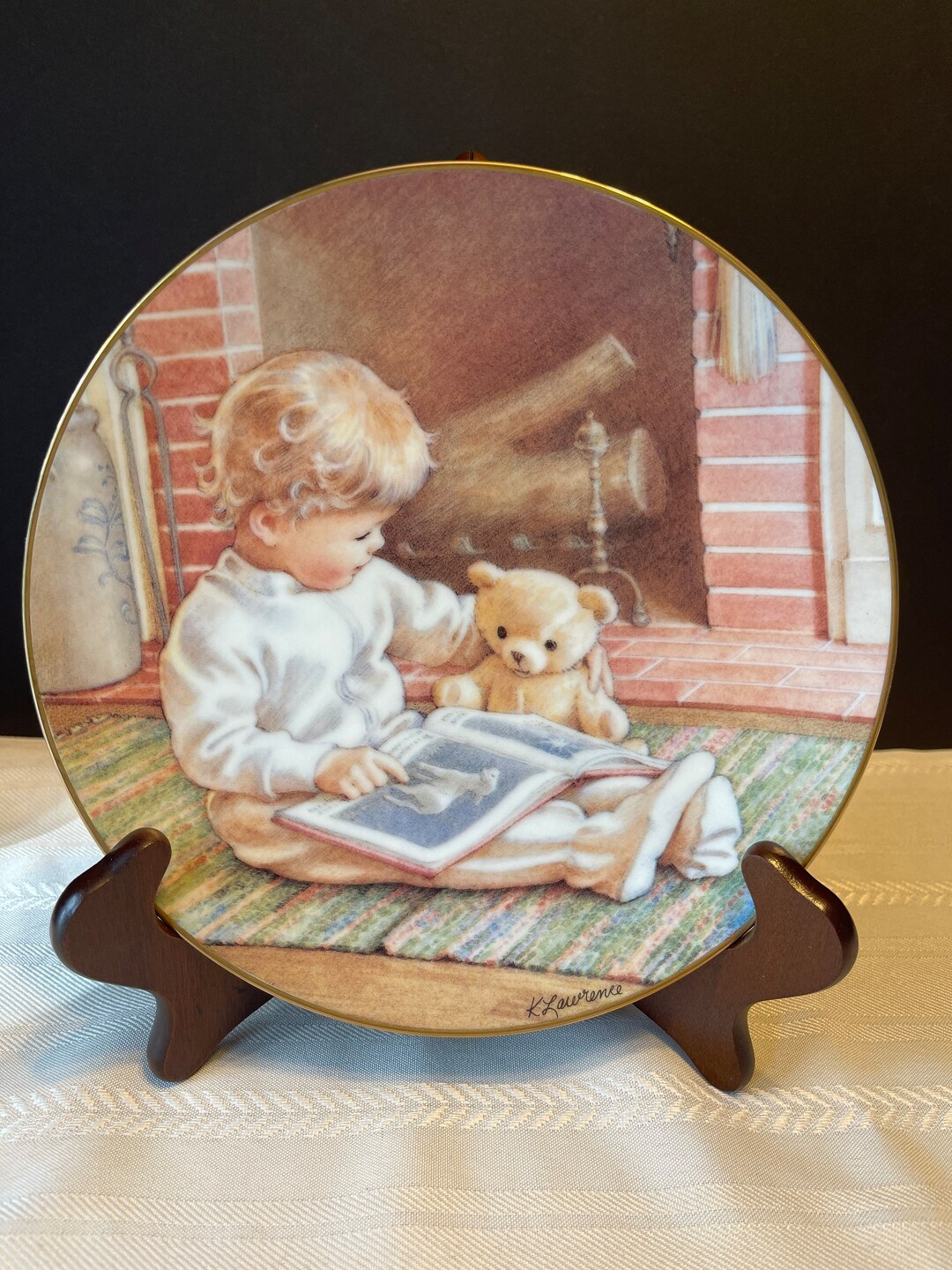 Vintage Danbury Mint Collector Plates “young Innocence” - Etsy