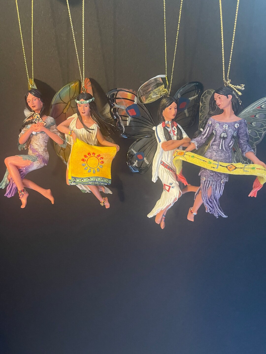 The Ashton Drake Galleries, Spirit of the Butterfly Dance Ornaments - Etsy