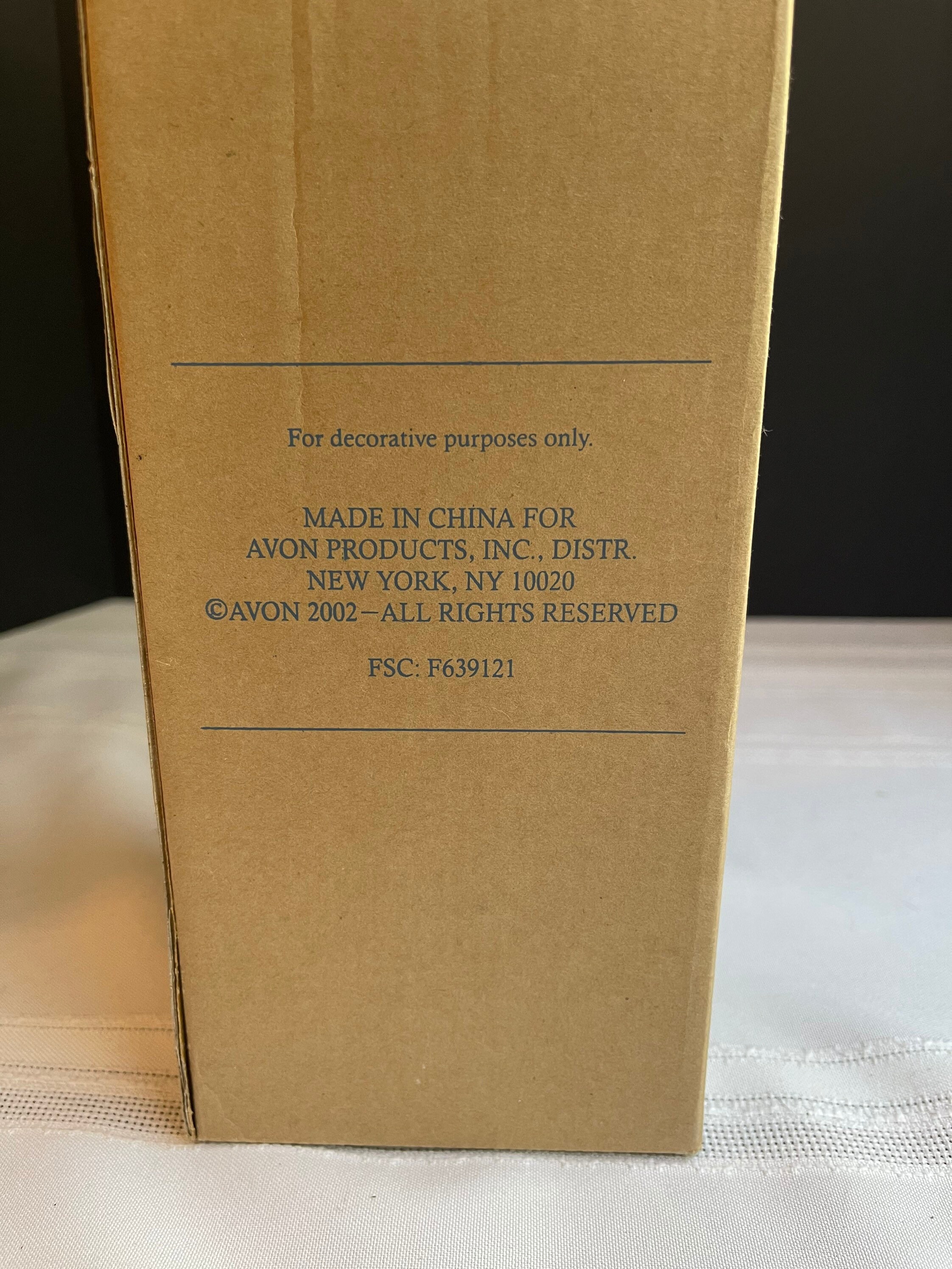 Avon Dracula Halloween Standee Figurine - Etsy