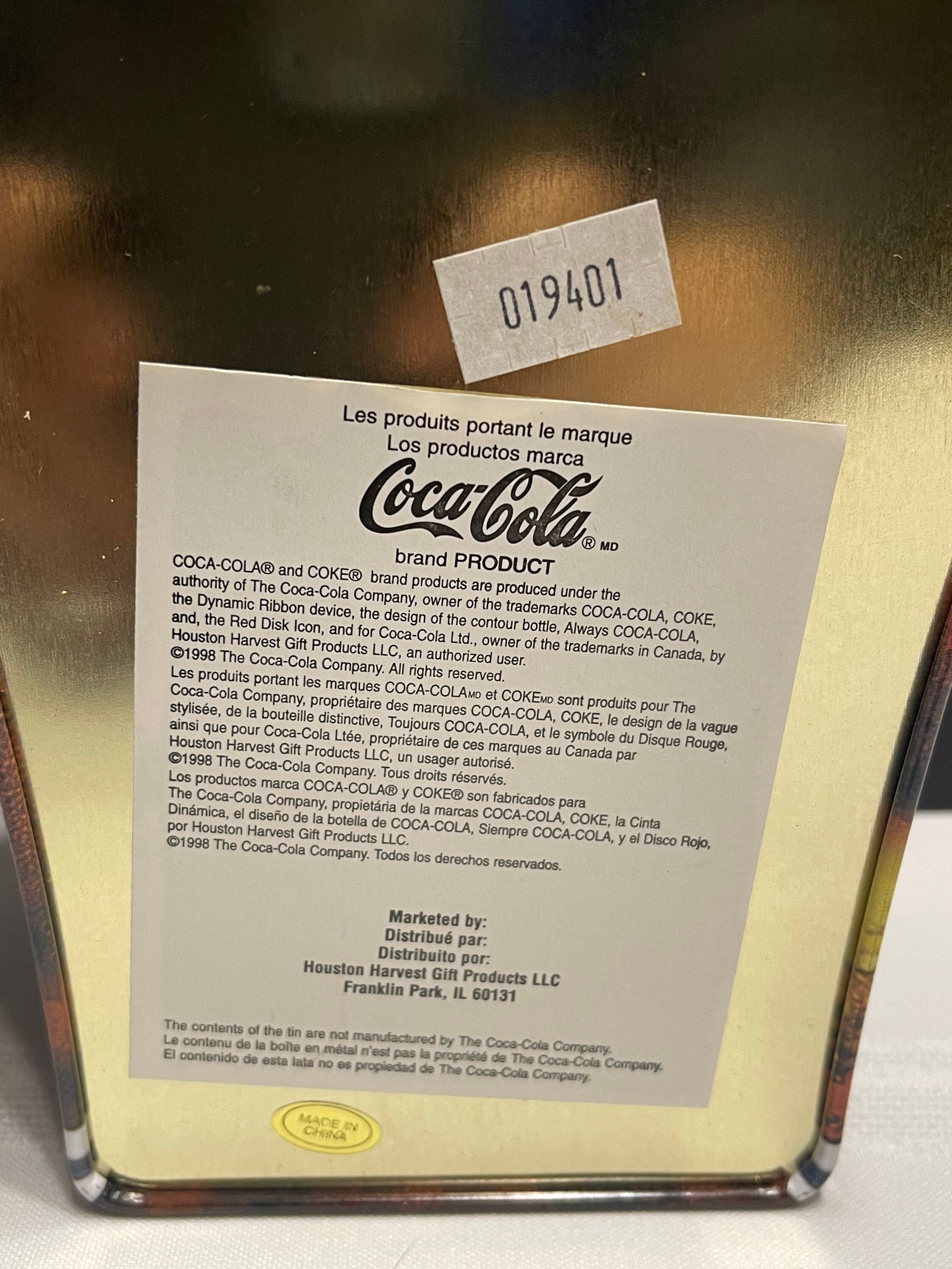 Vintage Coke Tin Canisters. - Etsy