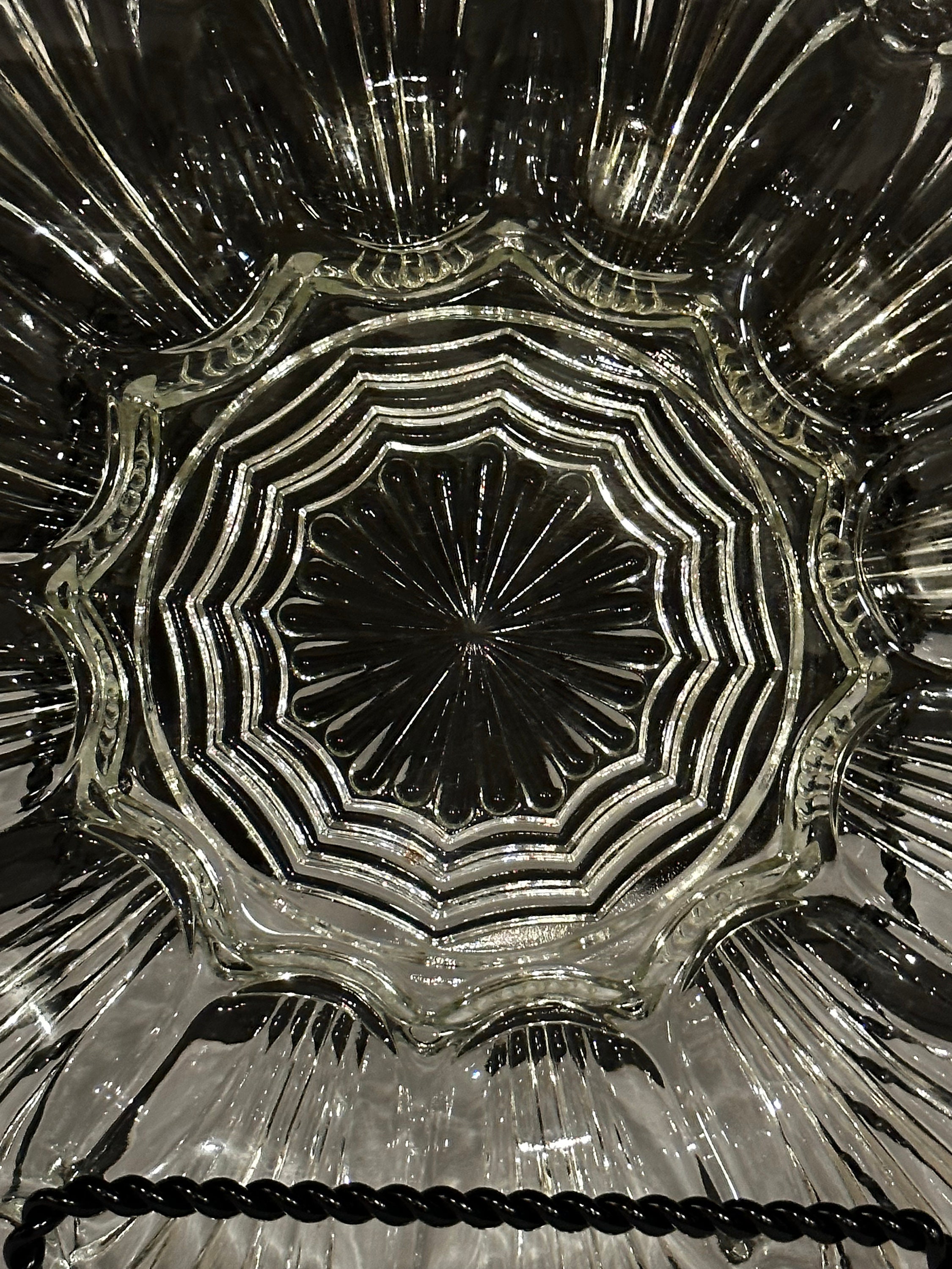 Vintage Anchor Hocking Clear Glass Deviled Eggs Platter - Etsy