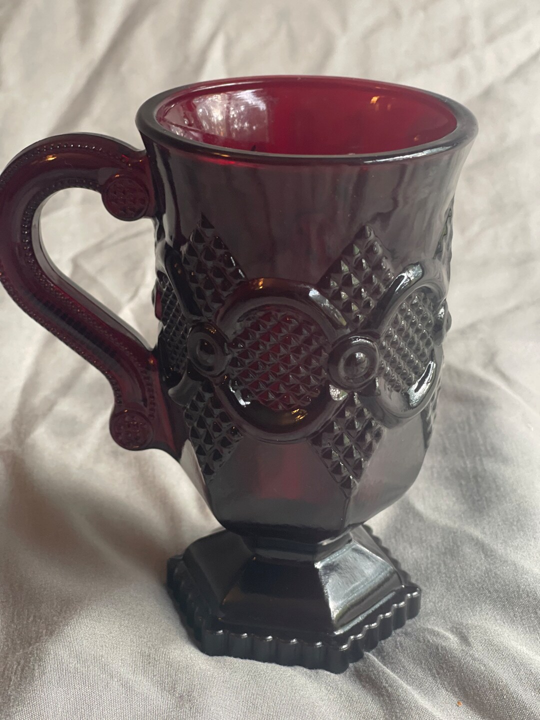 Avon Cape Cod Goblets With Handle Set of 4. - Etsy