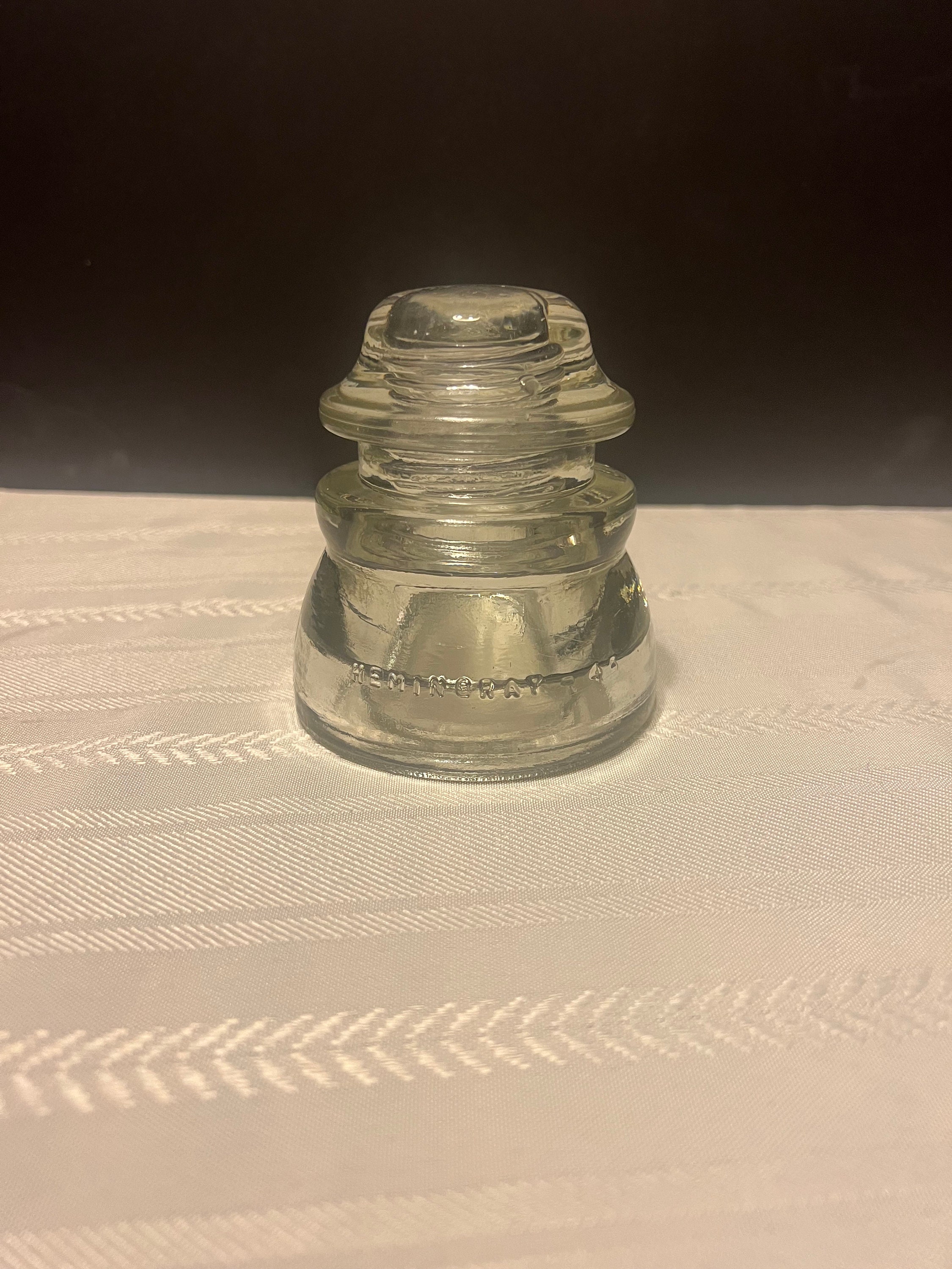 Vintage Hemingway Glass Insulators - Etsy