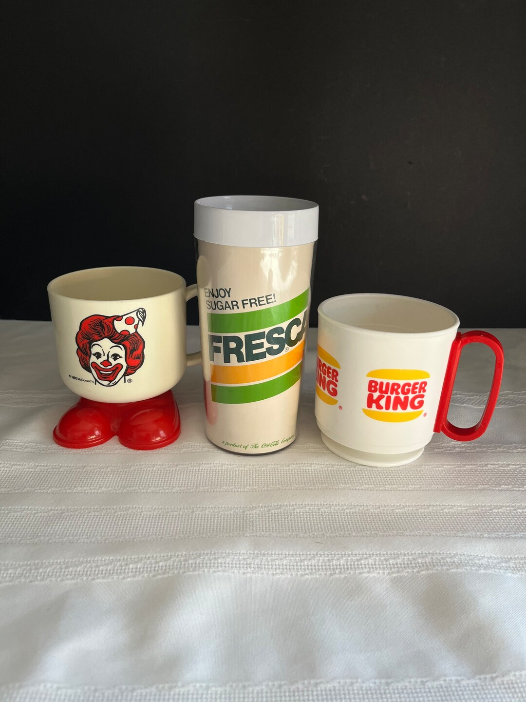Vintage Plastic Mugs/cup - Etsy