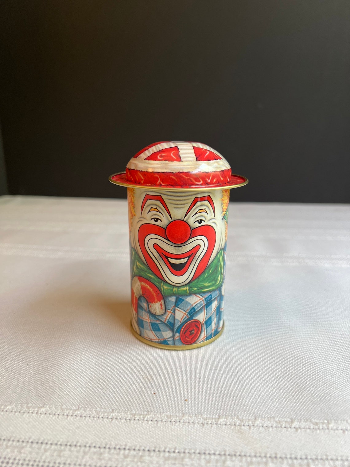 DAHER - the Tin Box Company - Cap-tin, Figural Character Tins - Made in ...