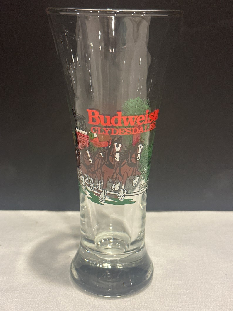 Vintage Budweiser Glassware - Etsy
