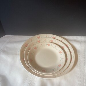 Vintage Corelle “forever Yours” Plates - Etsy