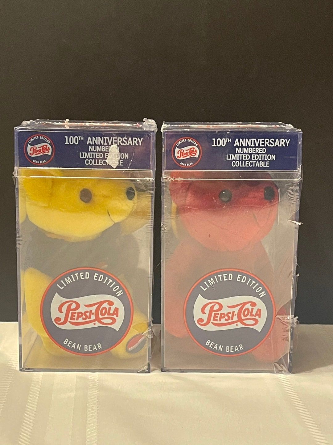 100th Anniversary Numbered Limited Edition Pepsi Bean Bear. - Etsy