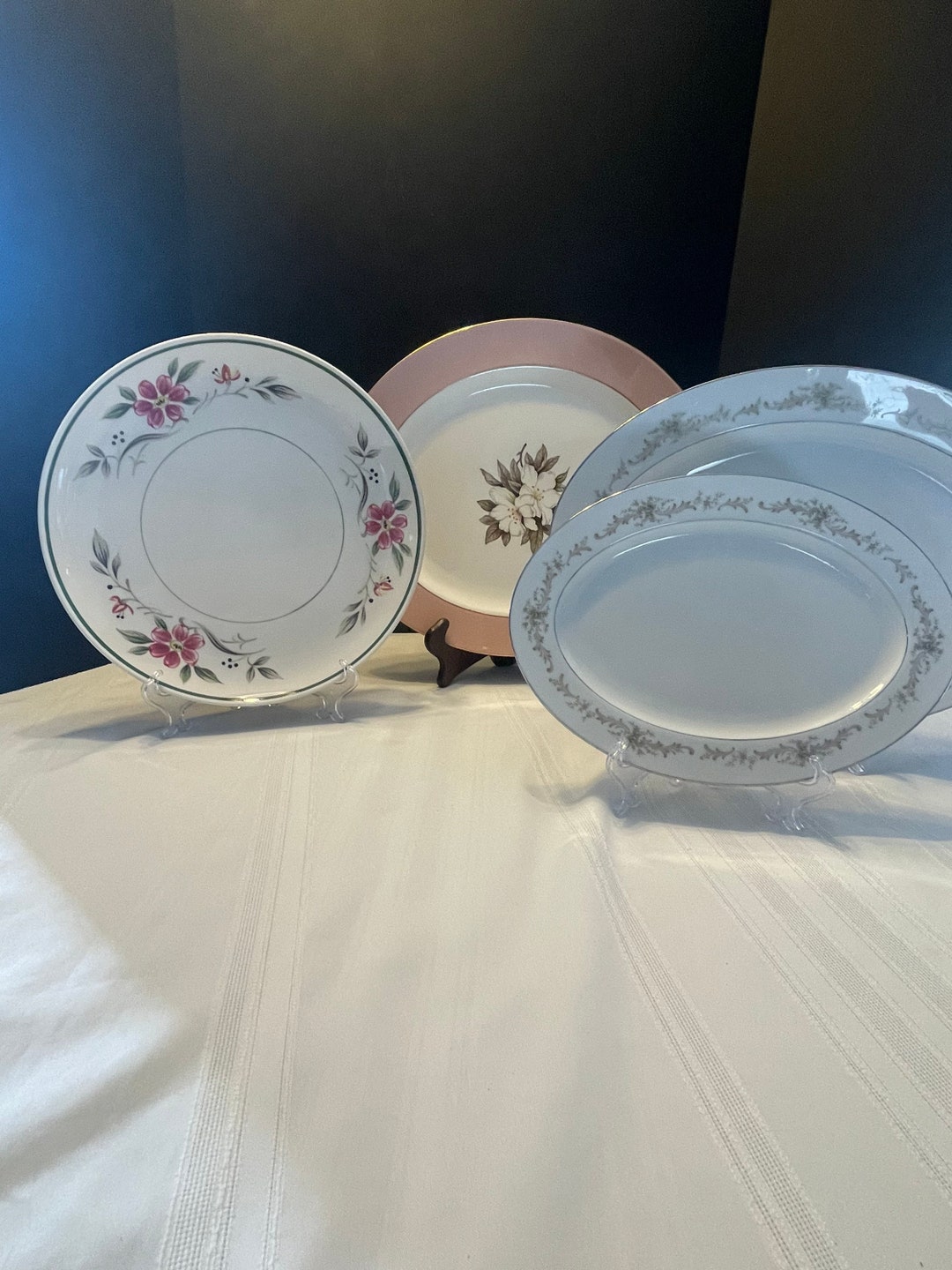 Vintage Serving Platters. - Etsy