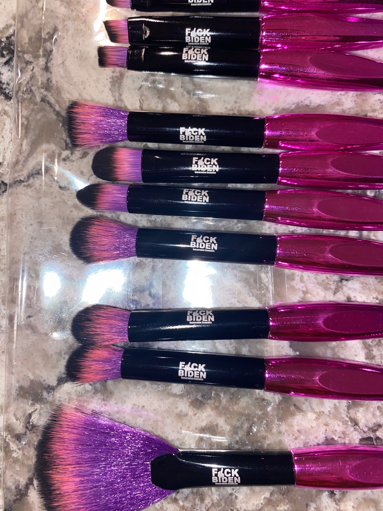Pink Nightshade Makeup Brush Set/10 Piece Eye Brushes - Etsy