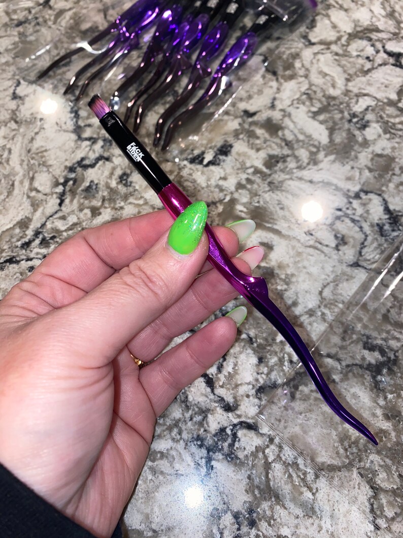 Pink Nightshade Makeup Brush Set/10 Piece Eye Brushes - Etsy