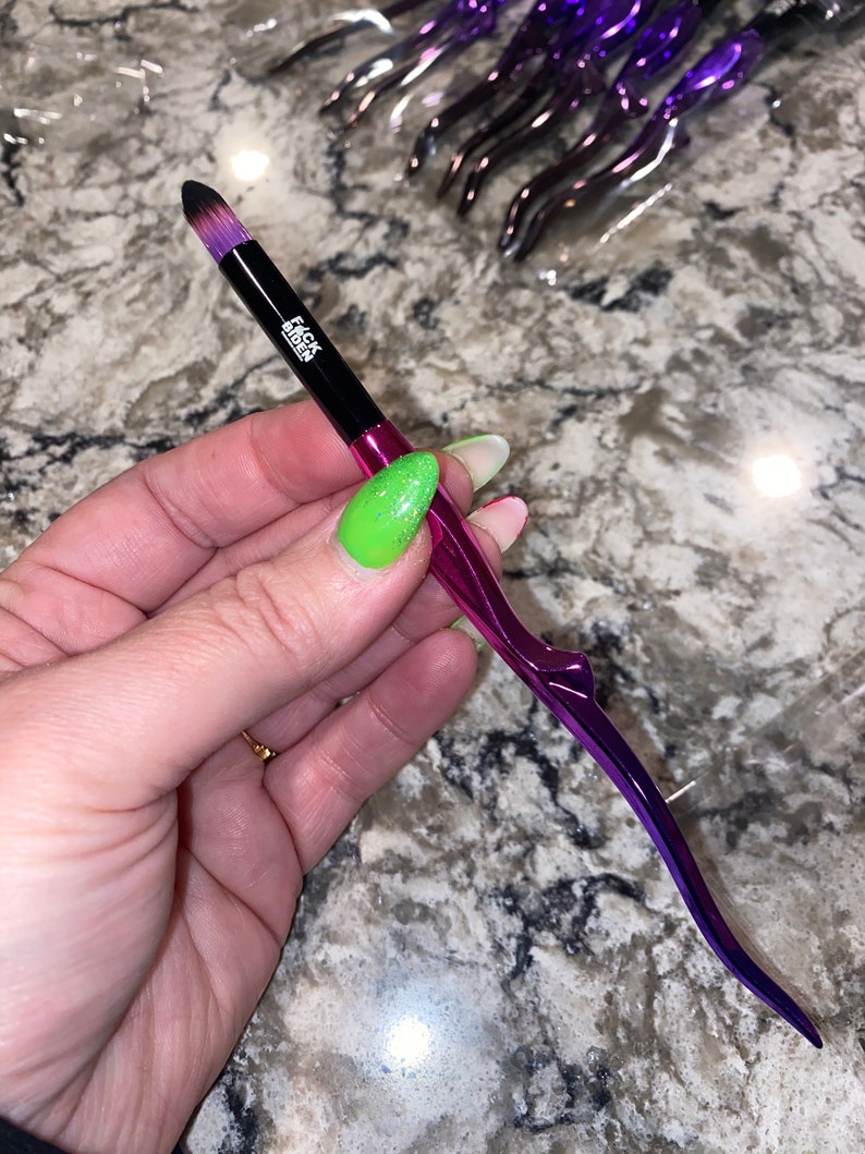 Pink Nightshade Makeup Brush Set/10 Piece Eye Brushes - Etsy